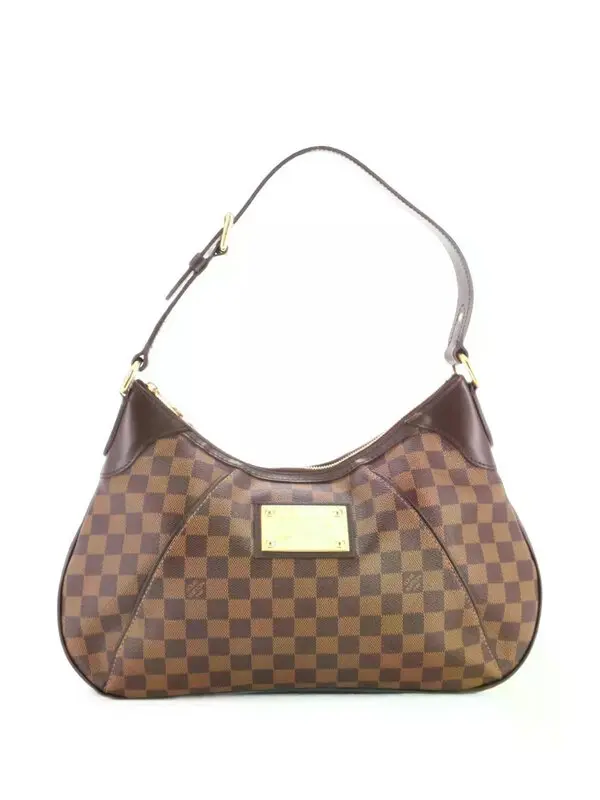 LOUIS VUITTON Thames Handbag Damier Gm Hobo Bag