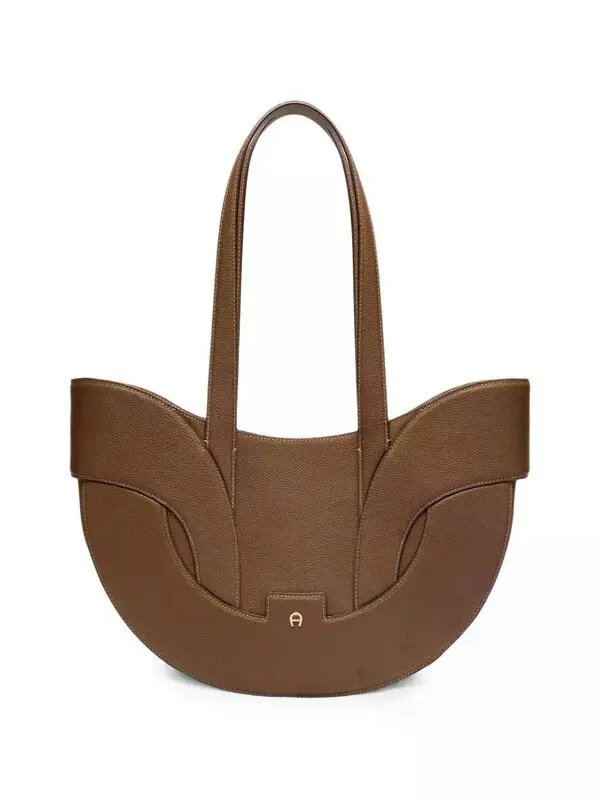AIGNER Large Sellina Leather Tote Bag