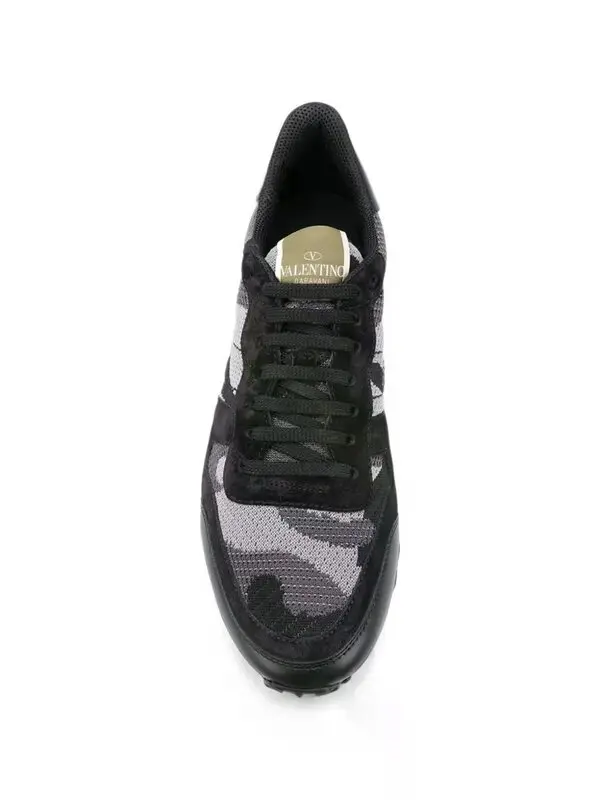 Valentino Garavani Rockrunner Camouflage Sneakers