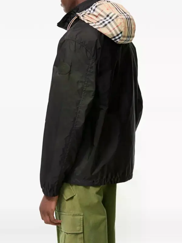 Burberry Nylon Newington Hooded Jacket
