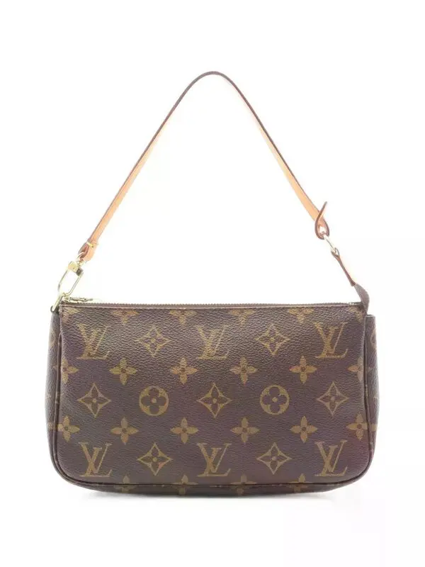 LOUIS VUITTON 2002 Monogram Pochette Accessoires Tote Bag