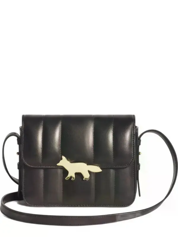 Maison Kitsuné Quilted Fox Shoulder Bag