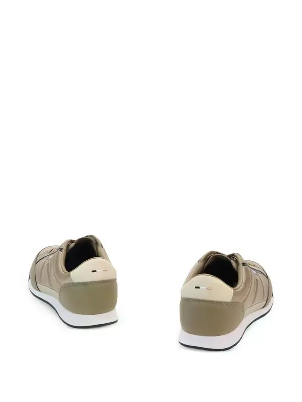 BOSS Logo-print Panelled Sneakers