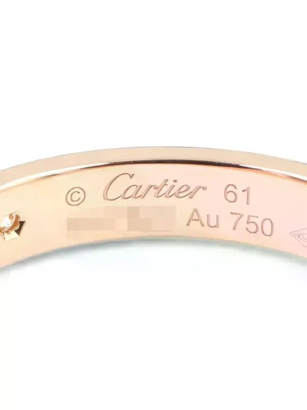 Cartier 2010s Love Diamond Ring
