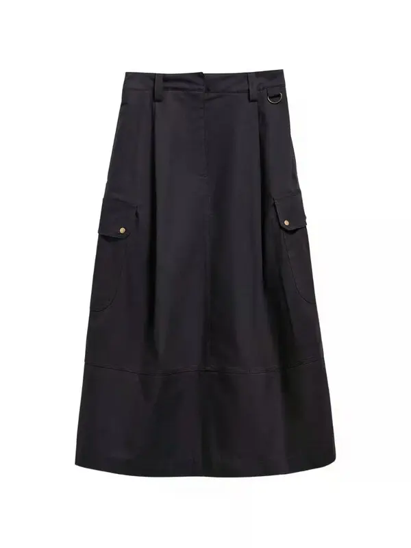 Barbour Carly Cargo-pocket A-line Midi Skirt