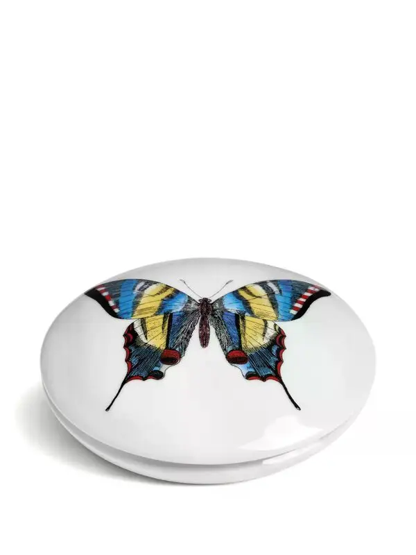 FORNASETTI Butterfly-print Trinked Box