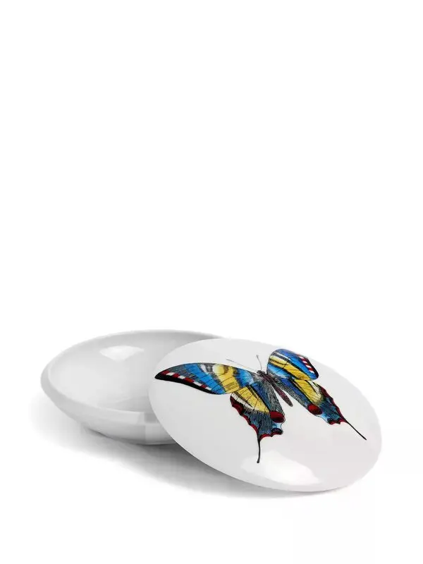 FORNASETTI Butterfly-print Trinked Box