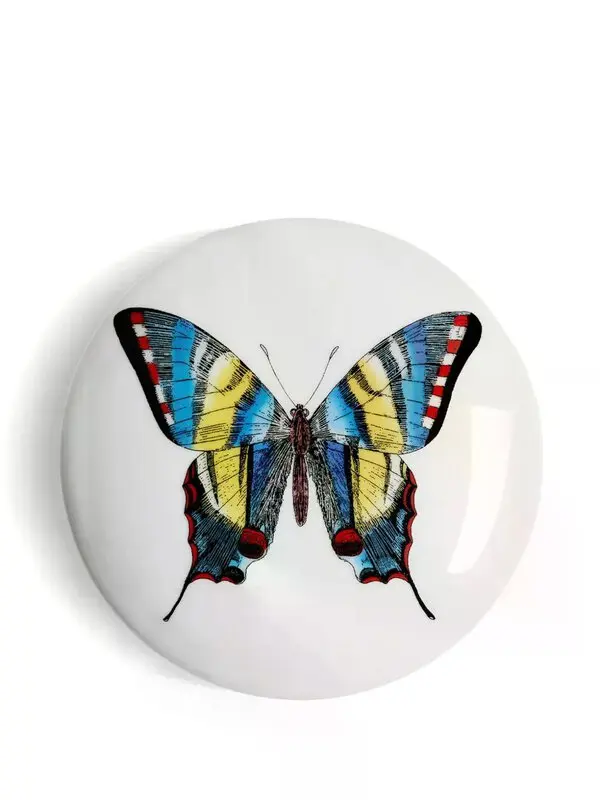 FORNASETTI Butterfly-print Trinked Box
