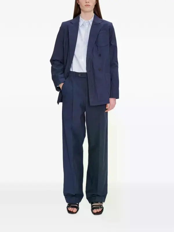 A.p.c. Double-breasted Crinkled Jacket