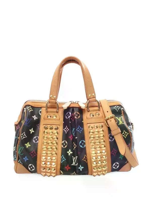 LOUIS VUITTON 2000s Mm Courtney Tote Bag - Black