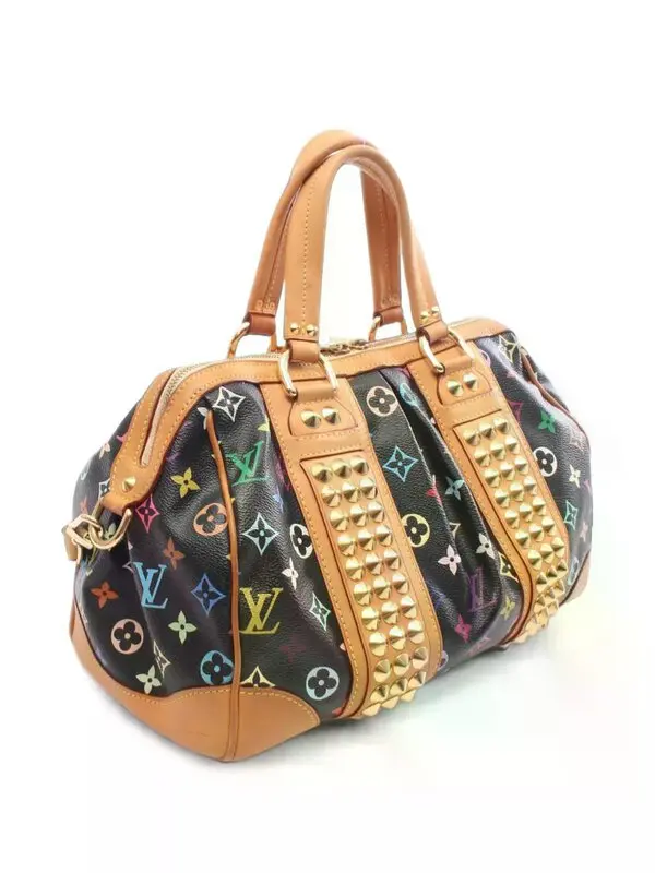 LOUIS VUITTON 2000s Mm Courtney Tote Bag - Black