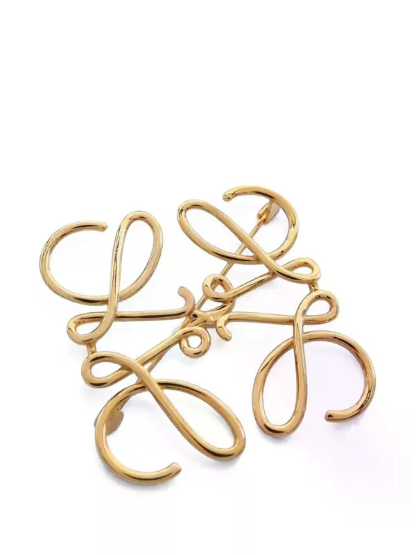 Loewe 2010s Anagram-signature Brooch