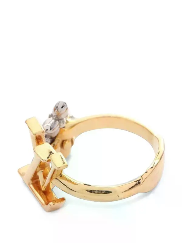 LOUIS VUITTON 2023 Monogram Rhinestone Ring