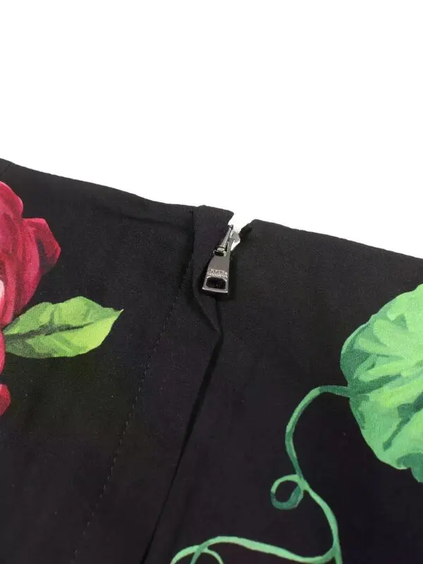 Dolce & Gabbana 2010s Floral-print Dress