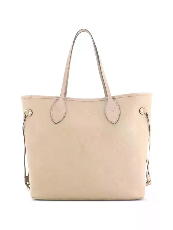 LOUIS VUITTON Neverfull Nm Monogram Empreinte Giant Mm Tote Bag
