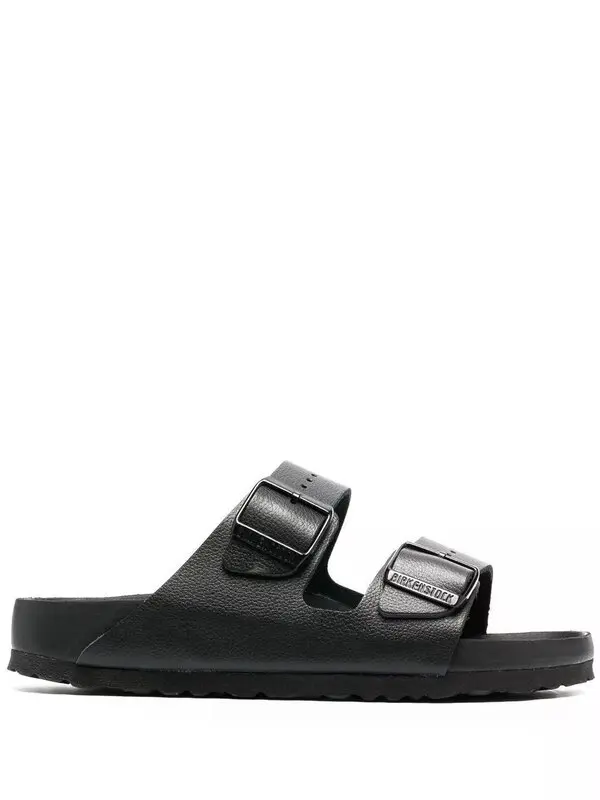 BIRKENSTOCK Arizona Leather Sandals - Black