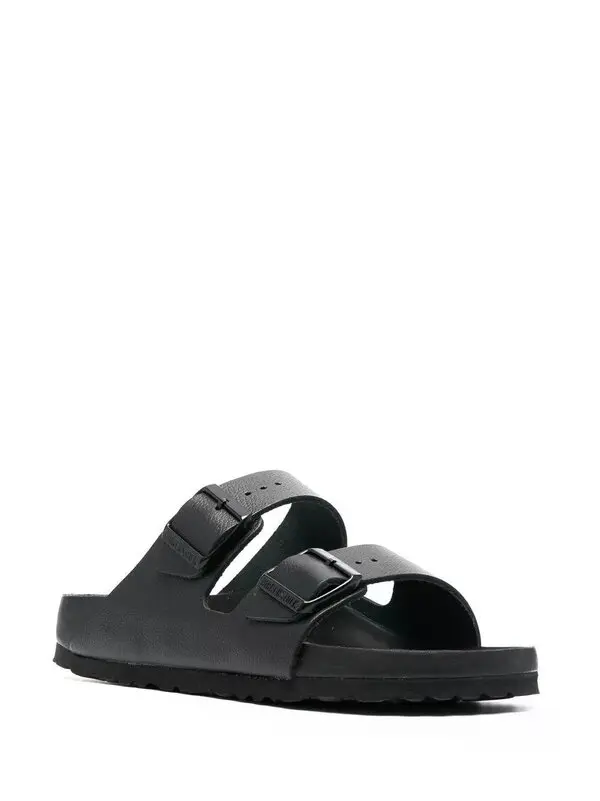 BIRKENSTOCK Arizona Leather Sandals - Black