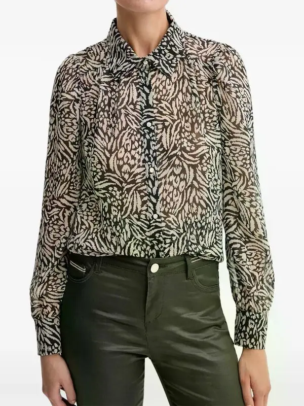 MORGAN Capital Printed Shirt