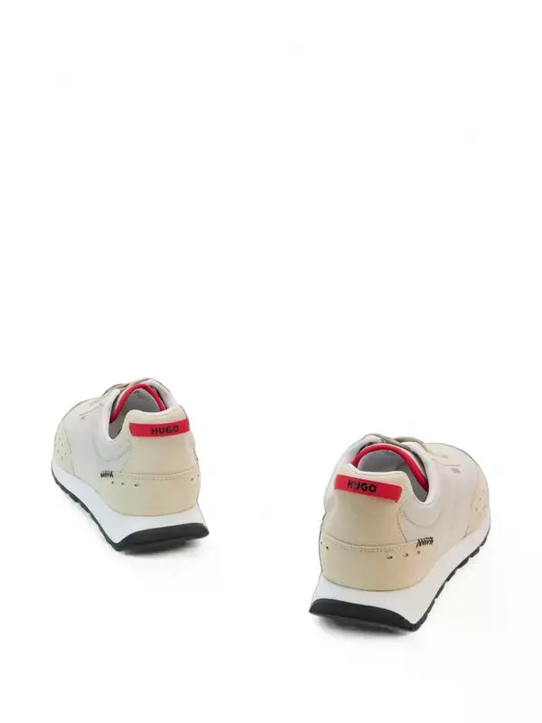 Hugo Retro-inspired Trainers With Faux Suede