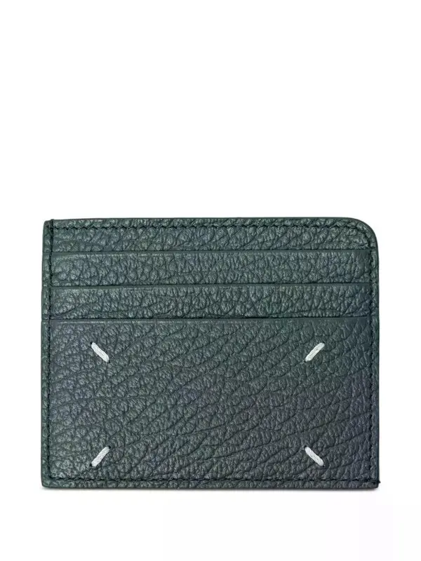 MAISON MARGIELA Four Stitches Card Holder - Green