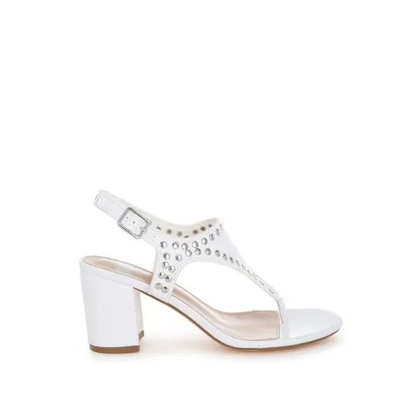 RAG & CO Nerina Studded Genuine Leather Sandals In By
