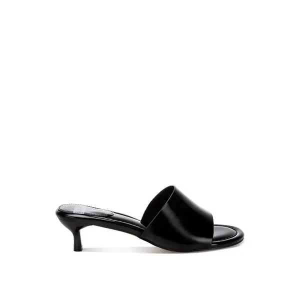 RAG & CO Vizzini Kitten Heel Sandals In Patent By