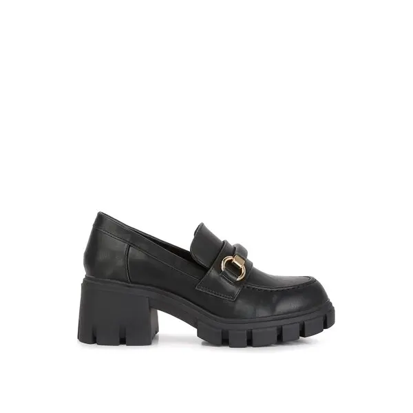 RAG & CO Evangeline Chunky Platform Loafers In By