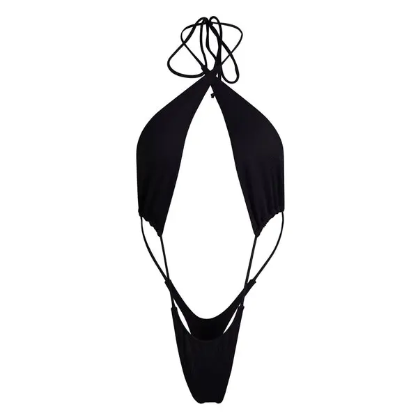 MINIMALE ANIMALE New Belafonte One Piece Swimsuit Dark Seas