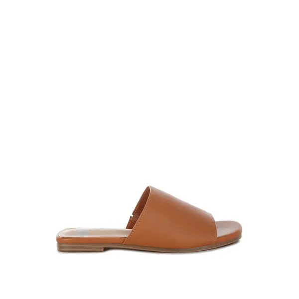 RAG & CO Shanon Everyday Slip-on Flats In Tan By