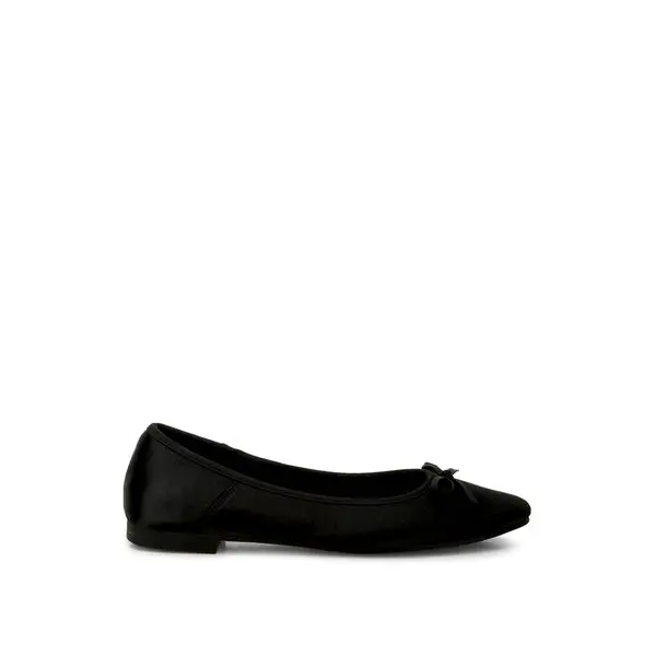 RAG & CO Fearless Satin Bow Embellished Ballerinas In By