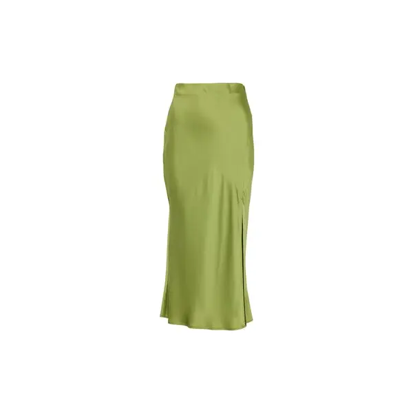 ZETAYE Avery Silk Midi Skirt