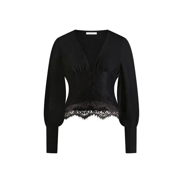 SCARLETT GASQUE Angela Top - Black