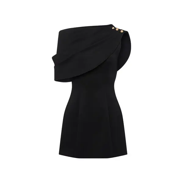 ZETAYE Cassidy Cape Mini Dress