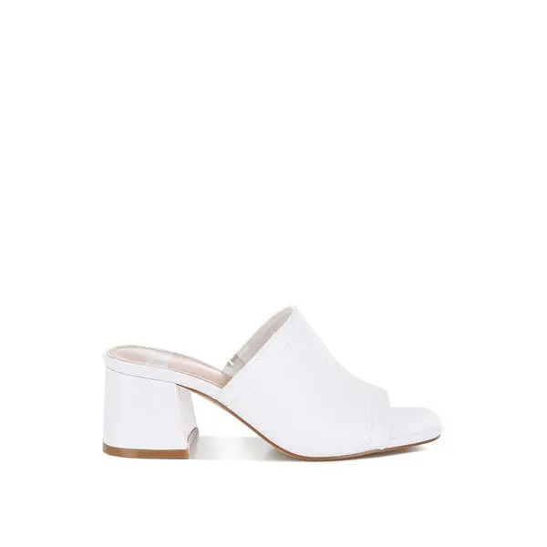 RAG & CO Wuling Slip-on Soft Leather Heels In By