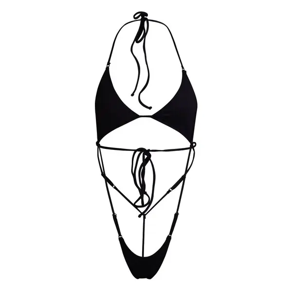 MINIMALE ANIMALE Bijou Onesie One Piece Swimsuit Dark Seas