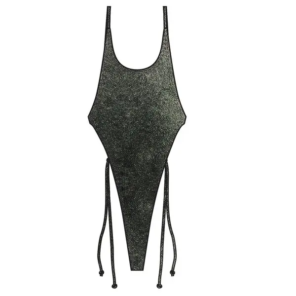 MINIMALE ANIMALE Pietra One Piece Swimsuit Chrome - Silver