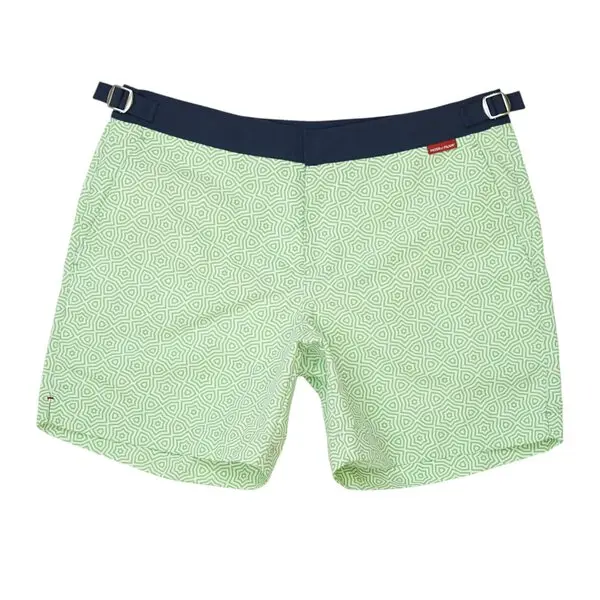 PATER ET FILIUS Urbanite Swim Shorts The Aristocrat Collection - Green