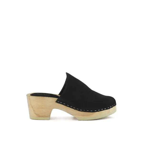 RAG & CO Darcie Suede Clogs In By