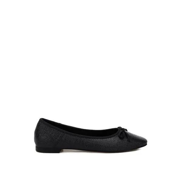 RAG & CO Paper Rings Raffia Ballet Flats In By