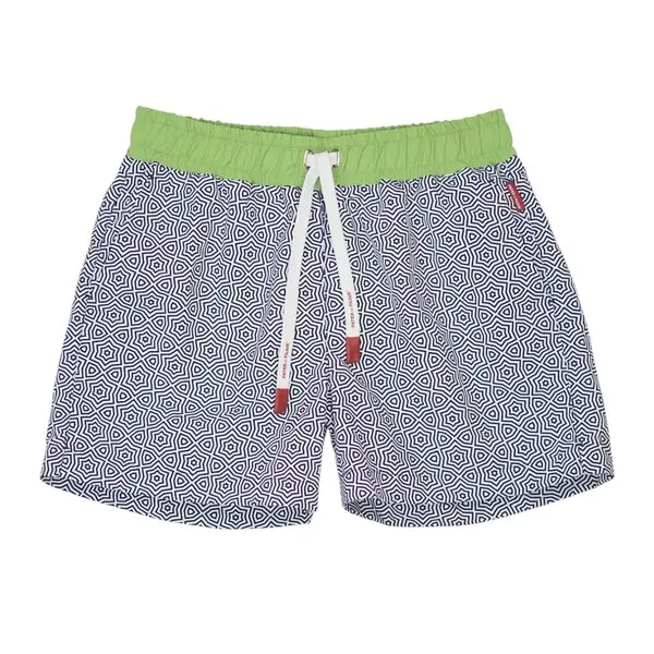 PATER ET FILIUS Wanderer Swim Shorts The Escapist Collection - Blue