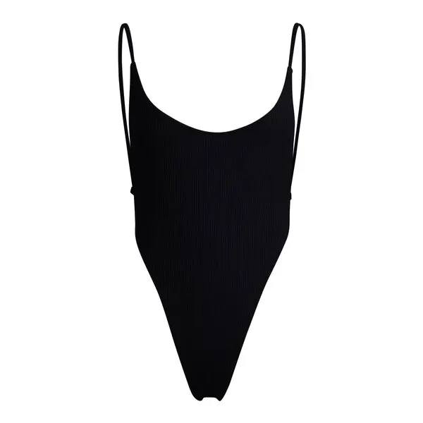 MINIMALE ANIMALE Oasis Rib One Piece Swimsuit Dark Seas