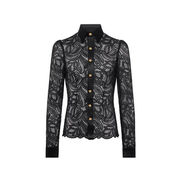 ZETAYE Lyric Lace Blouse