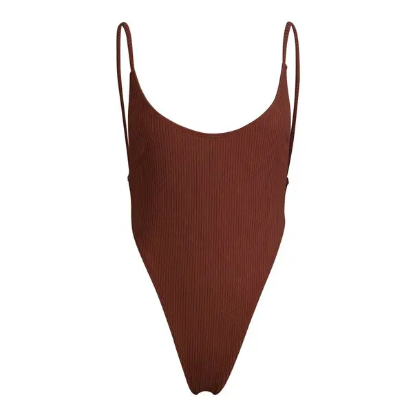 MINIMALE ANIMALE Oasis Rib One Piece Swimsuit Skinny Dip