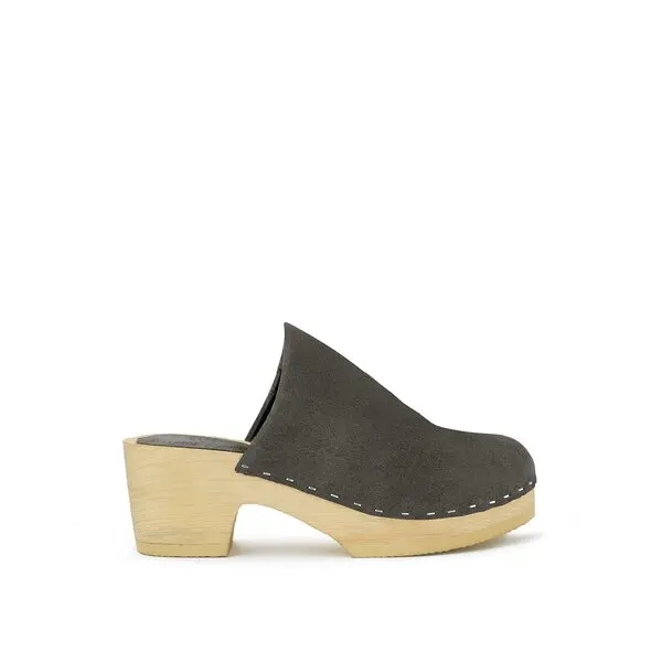RAG & CO Darcie Suede Clogs In By