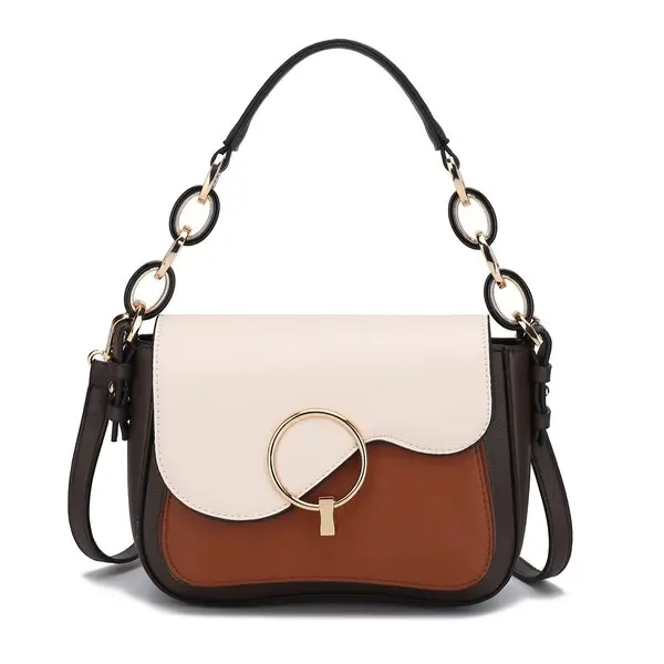 MKF COLLECTION BY MIA K. Fantasia Shouder Bag Coffee Cognac - Brown