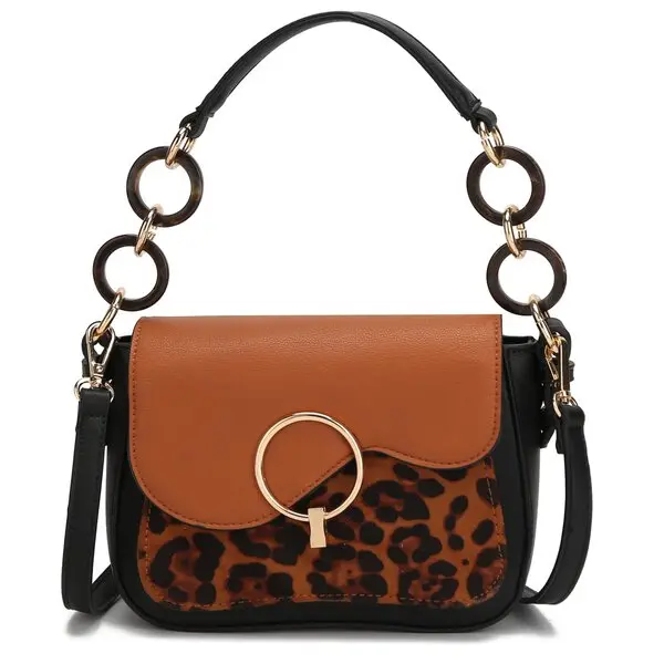 MKF COLLECTION BY MIA K. Serena Crossbody Bag Cognac - Brown