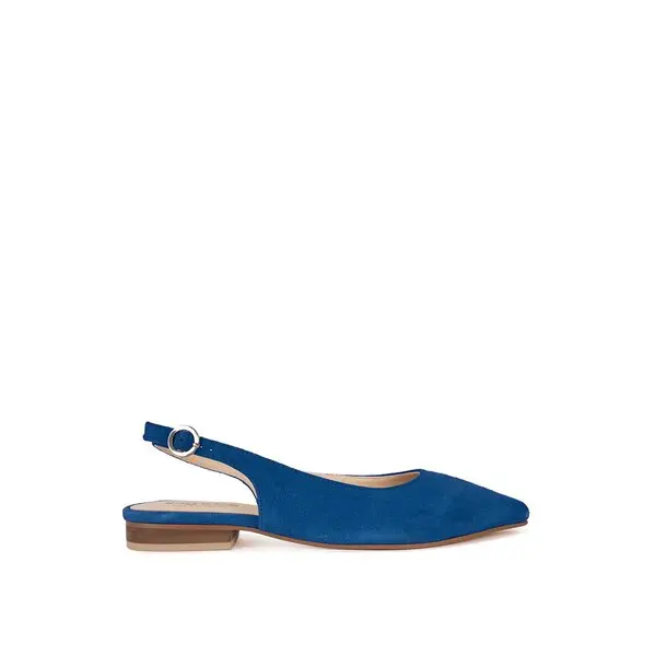 RAG & CO Hocane Real Suede Leather Slingback Sandals In By