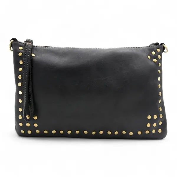 BOLSA NOVA HANDBAGS Boho Clutch - Black
