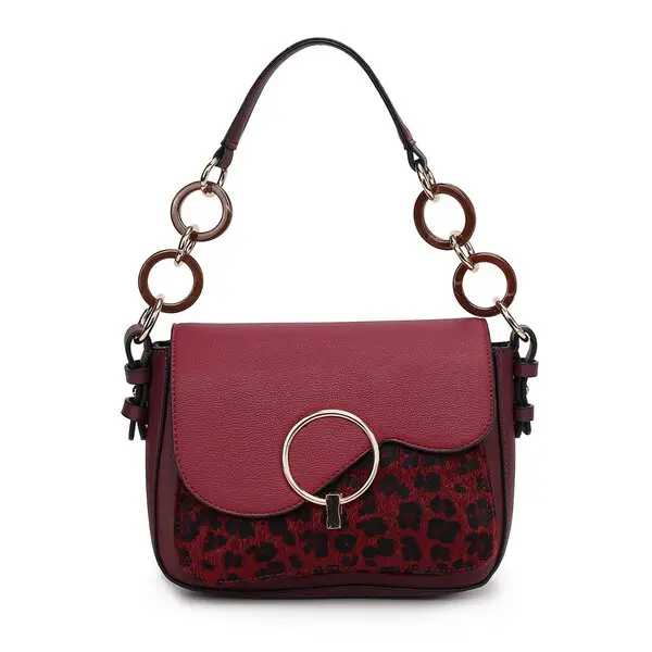 MKF COLLECTION BY MIA K. Serena Crossbody Bag Burgundy