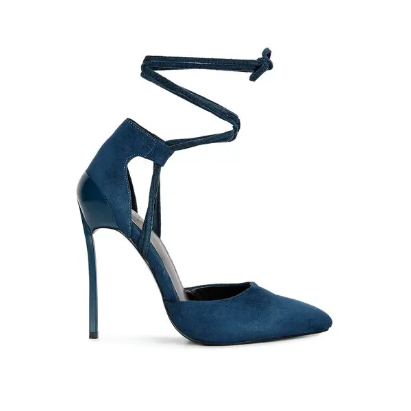 RAG & CO Rule-breaker Lace Up Stiletto Sandals By